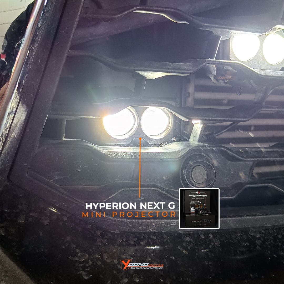 Mini Projie Hyperion untuk Pajero Sport - Yoong Motor Group Indonesia